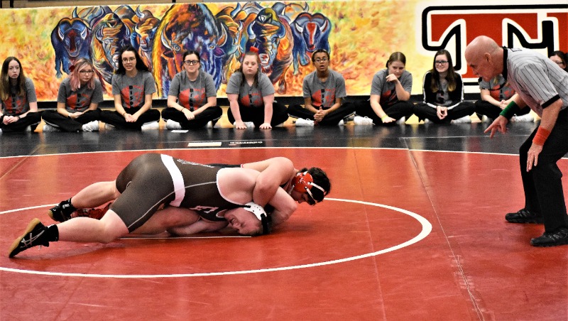 Geary Schools - Five Pick Up Falls at Elk City Dual