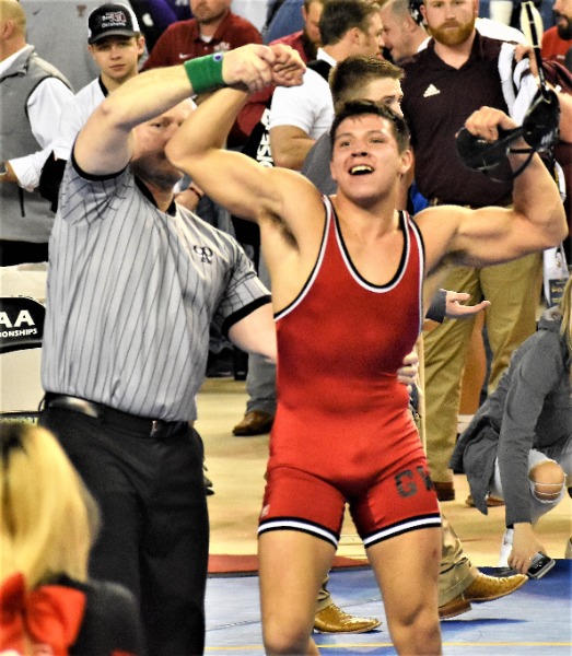 Geary Schools - Landon Holt Wins State Wrestling Title