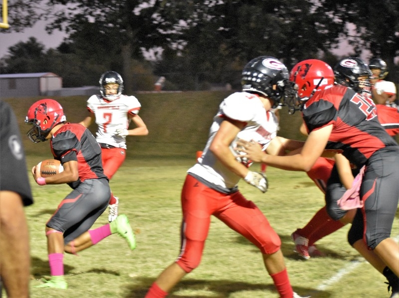 Geary Schools - Bison Victorious over Grandfield Bearcats