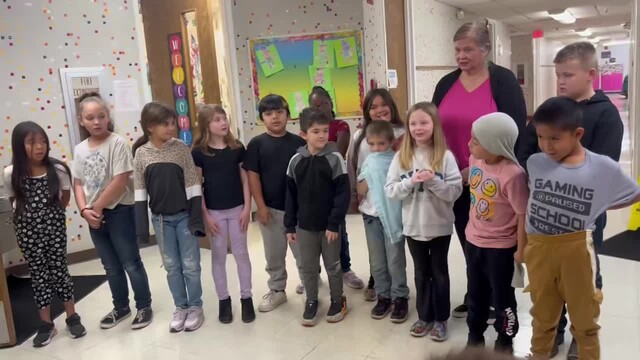 Geary Schools - 2nd Grade Carolers Wish You a Merry Christmas